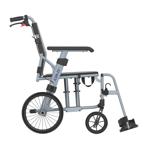 Icon 35 LX Transit/Self Propelled Wheelchair - Mobility and Comfort
